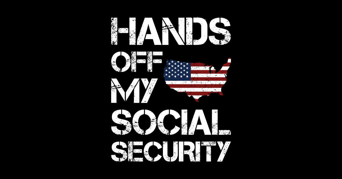 Hands-Off-Protest - Hands Off Protest Social Security - Sticker | TeePublic