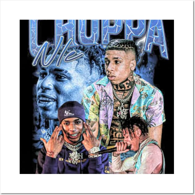 NLE Choppa Retro Collage - Nle Choppa - Posters and Art Prints | TeePublic
