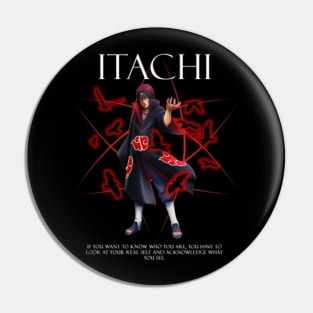 Akatsuki Sakura Itachi Uchiha Anime Pins and Buttons for Sale | TeePublic