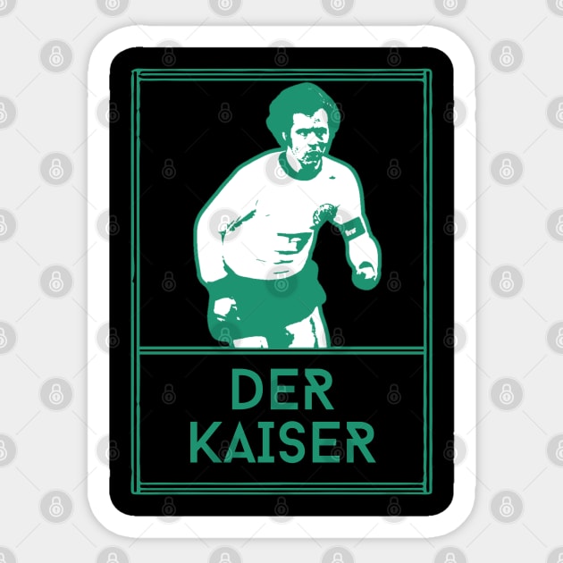 Der kaiser\\retro fan artwork - Der Kaiser - Sticker | TeePublic