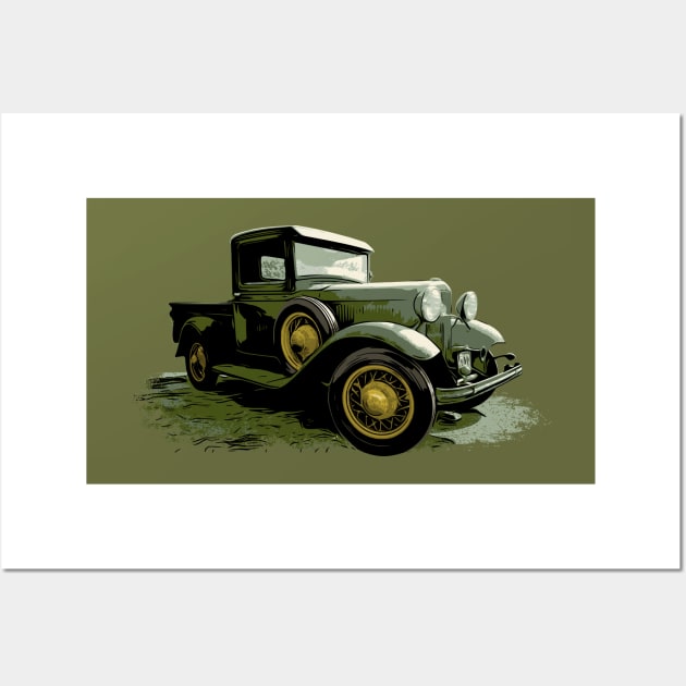 Ford Model A Pickup Truck - Model A - Posters and Art Prints | TeePublic