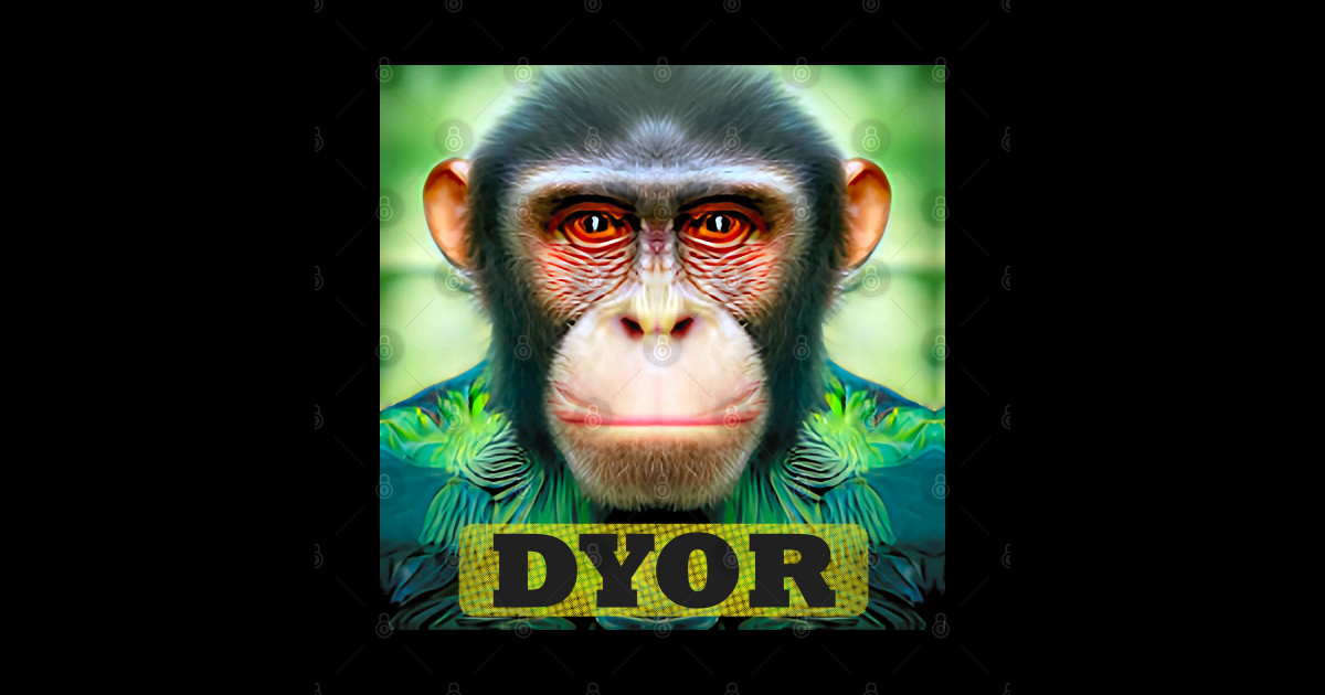 DYOR Bored NFT Community Ape Syndrome - Funny Dyor Bored Ape Crypto ...