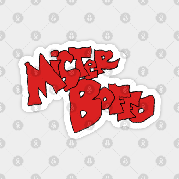 Mr. Boffo Logo - Comics - Magnet | TeePublic