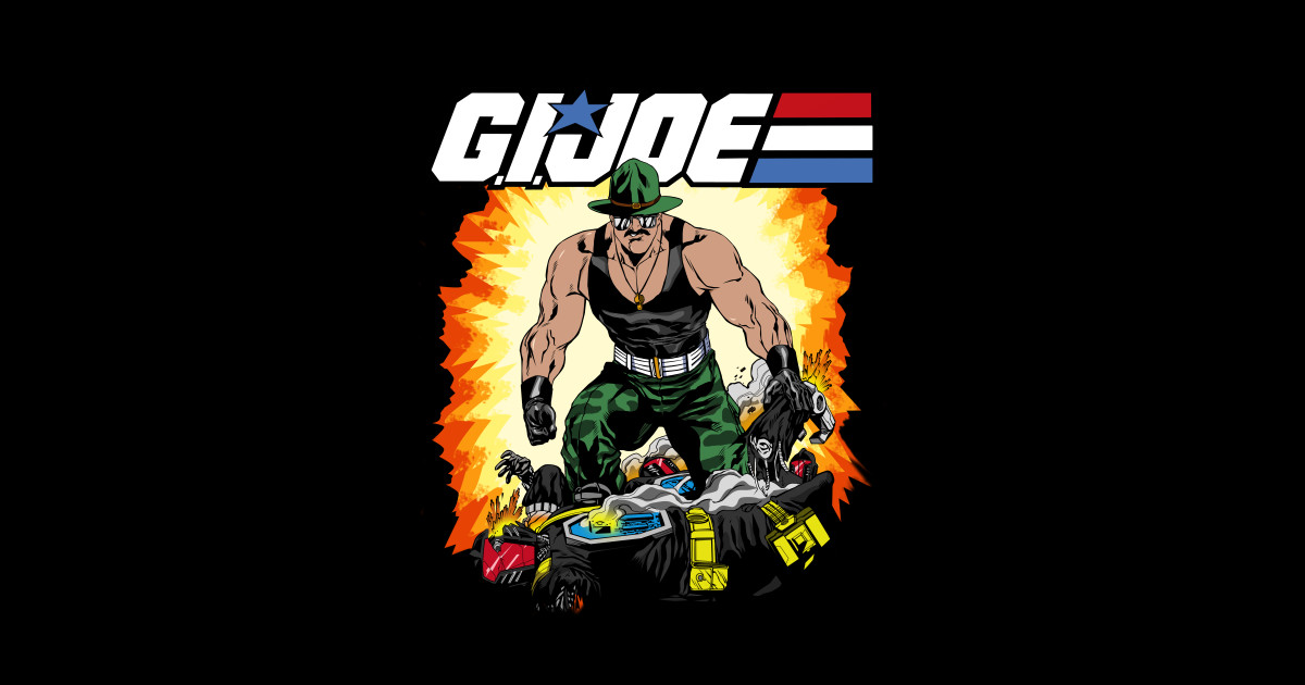 Slaughter time! - Gi Joe - Sticker | TeePublic