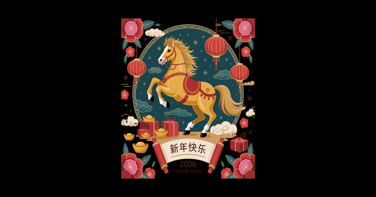 2026 Year Of The Horse, Chinese New Year - 2026 Year Of The Horse ...