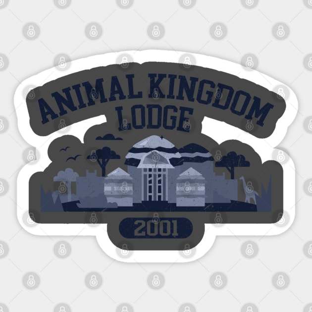 Animal Kingdom Lodge - Animal Kingdom Lodge - Sticker | TeePublic