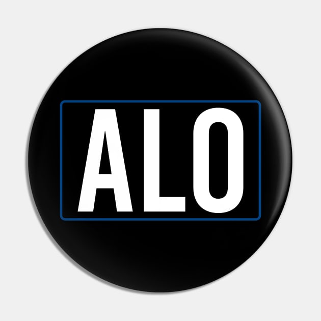 Alonso - Driver Tag - Fernando Alonso - Pin | TeePublic