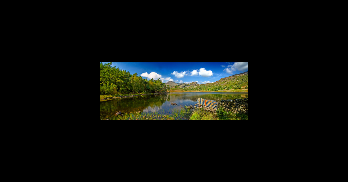 The Beauty of Blea Tarn - Blea Tarn - Sticker | TeePublic