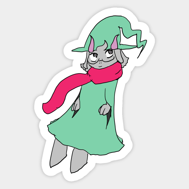 Deltarune Light Ralsei Chibi Sticker, Pin, + Others - Deltarune ...