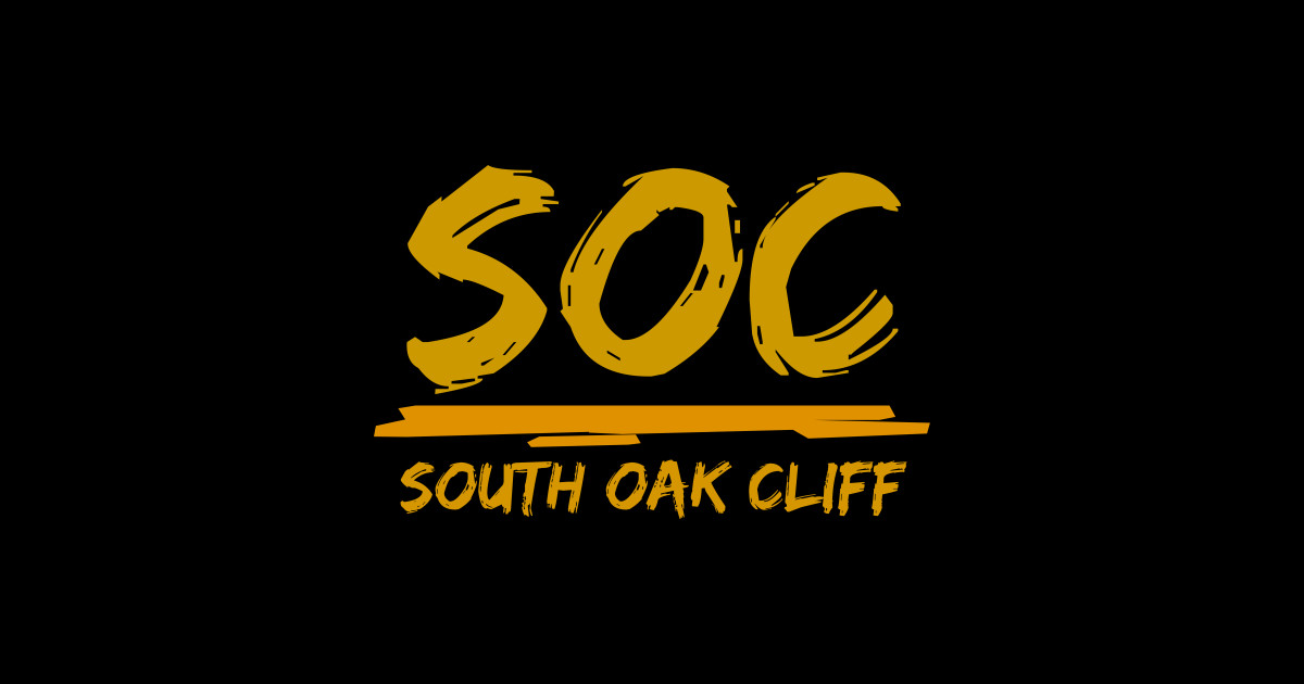South Oak Cliff SOC - South Oak Cliff - Sticker | TeePublic