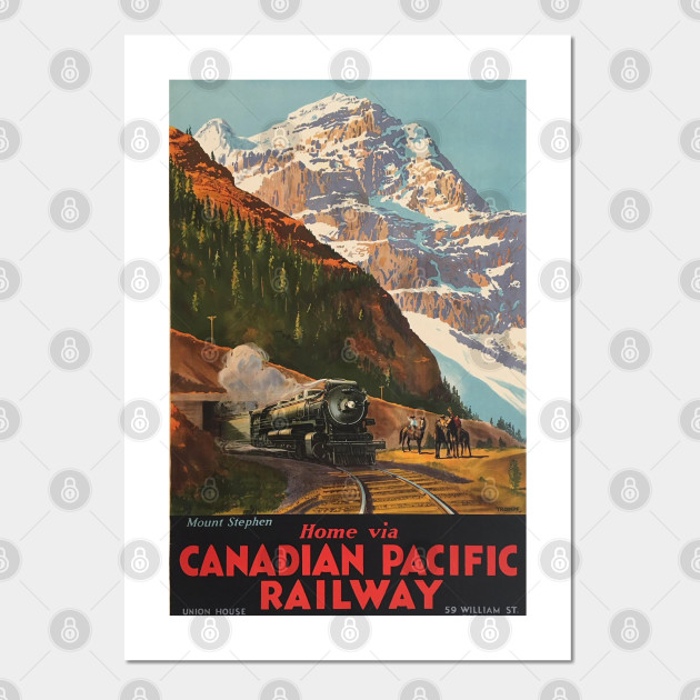 Canadian Pacific Railway - Vintage Travel - Vintage Travel Canadian ...