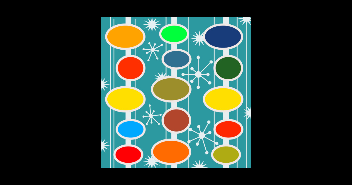 retro fifties atomic science - Retro - Magnet | TeePublic