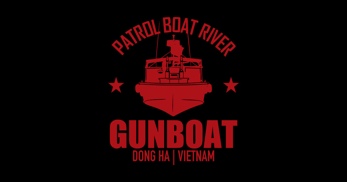 PBR Gunboat Vietnam - Patrol Boat River Dong Ha - Sticker | TeePublic