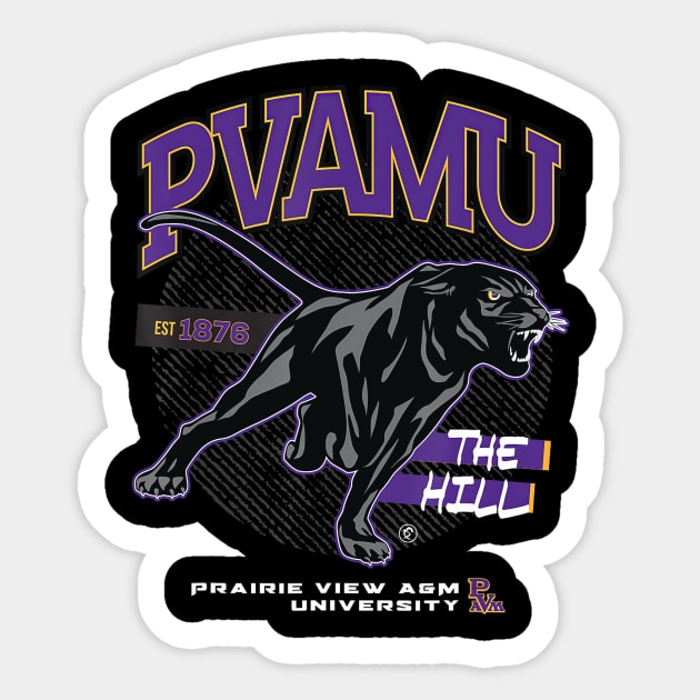 Prairie View A&M University - HBCU - The Hill - PVAMU - Pvamu - Sticker ...