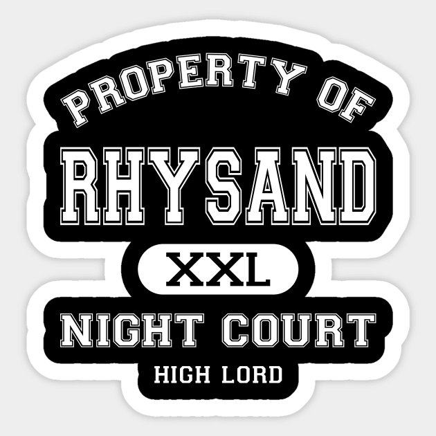 Rhysand - Acotar - Sticker | TeePublic