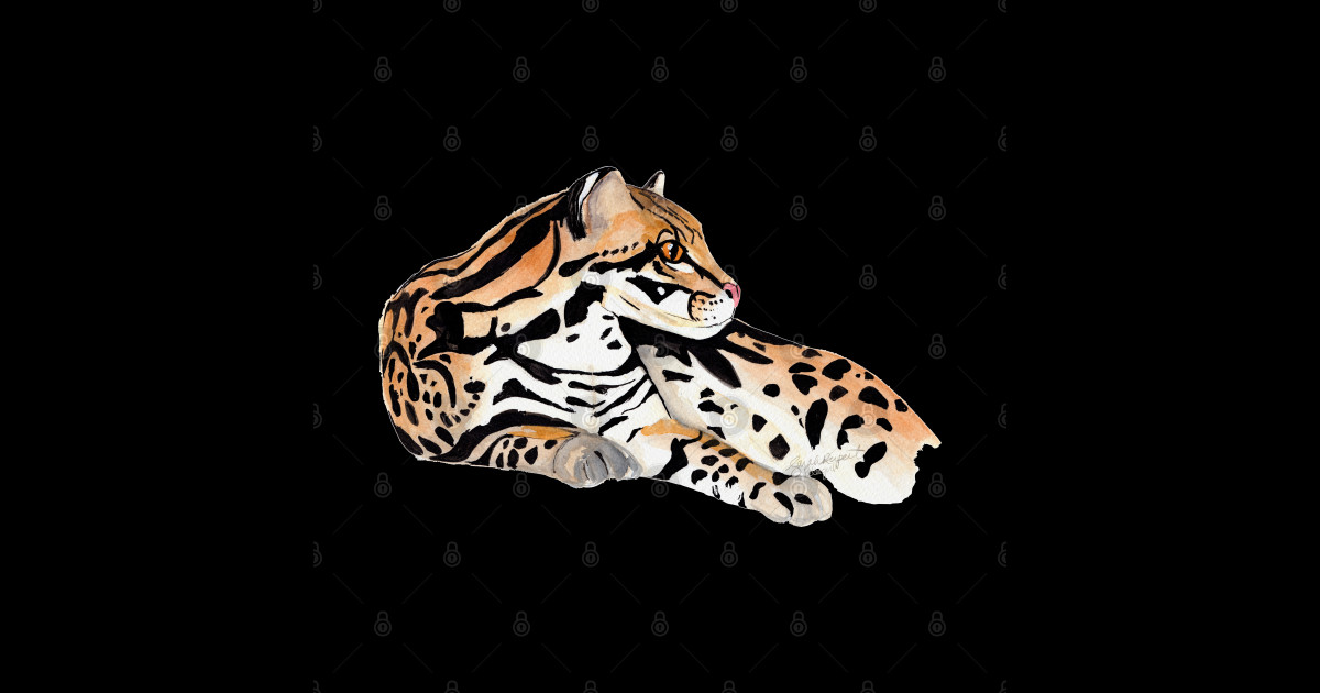 Ocelot - Ocelot - Sticker | TeePublic