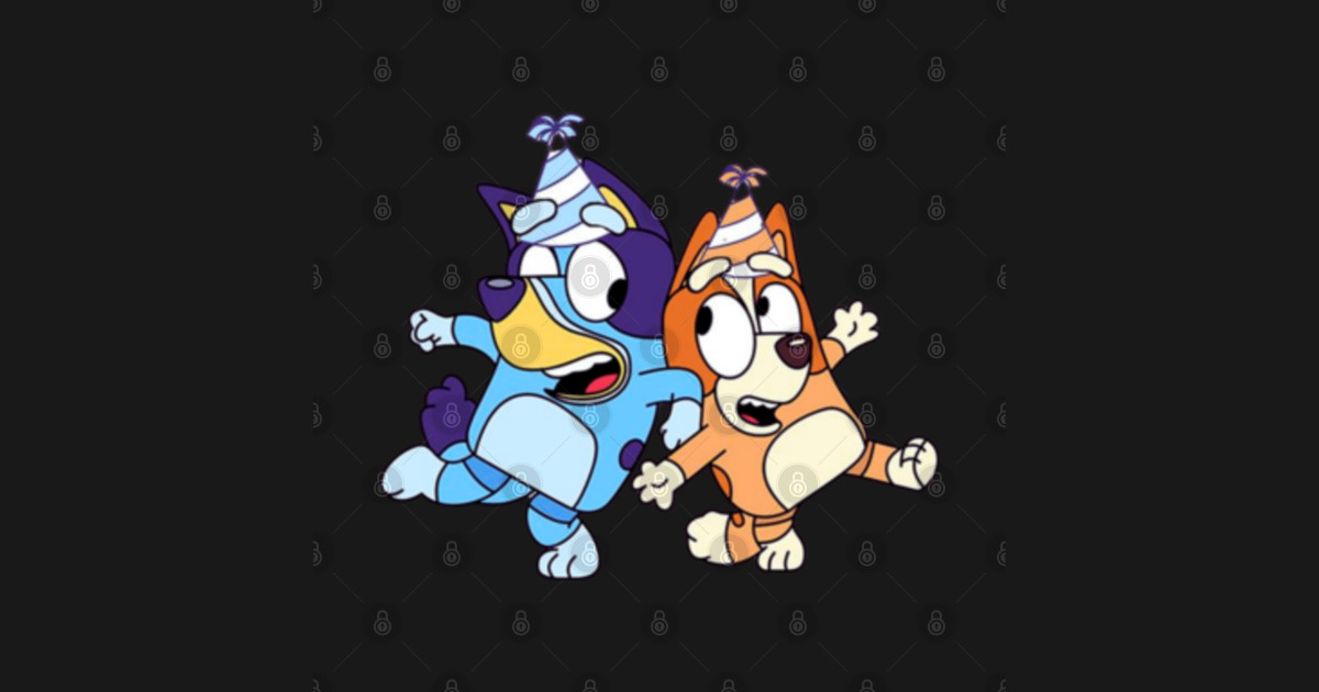 bluey party - Bluey - T-Shirt | TeePublic