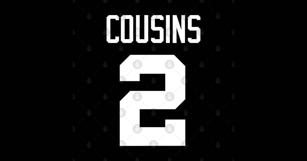 cousins and the throw - Kirk Cousins - Sticker | TeePublic