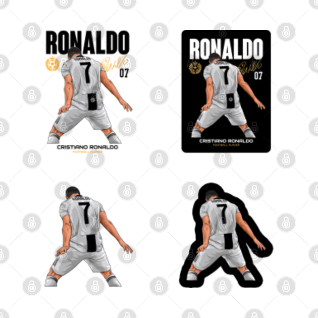 Ronaldo (Stickers) CR7 Siuu 07 | 07. Portugal. Juve. MU. Al-Nassr FC ...
