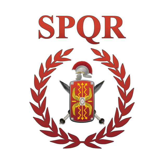 SPQR Roman Legionary Armaments - Spqr Roman Legion - T-Shirt | TeePublic