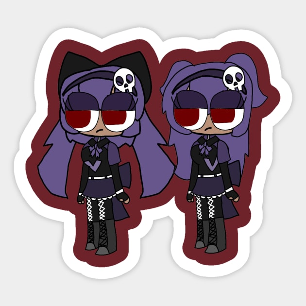 W Alphabet Lore Humans - Alphabet Lore - Sticker | TeePublic