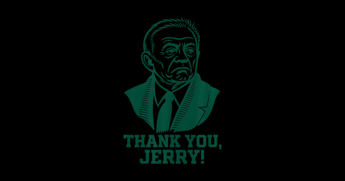 Thank You Jerry Green Bay Football - Jerry Green Tribute - Sticker ...