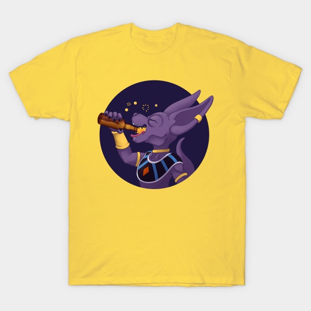 Beerus Beer - Beerus - T-Shirt | TeePublic