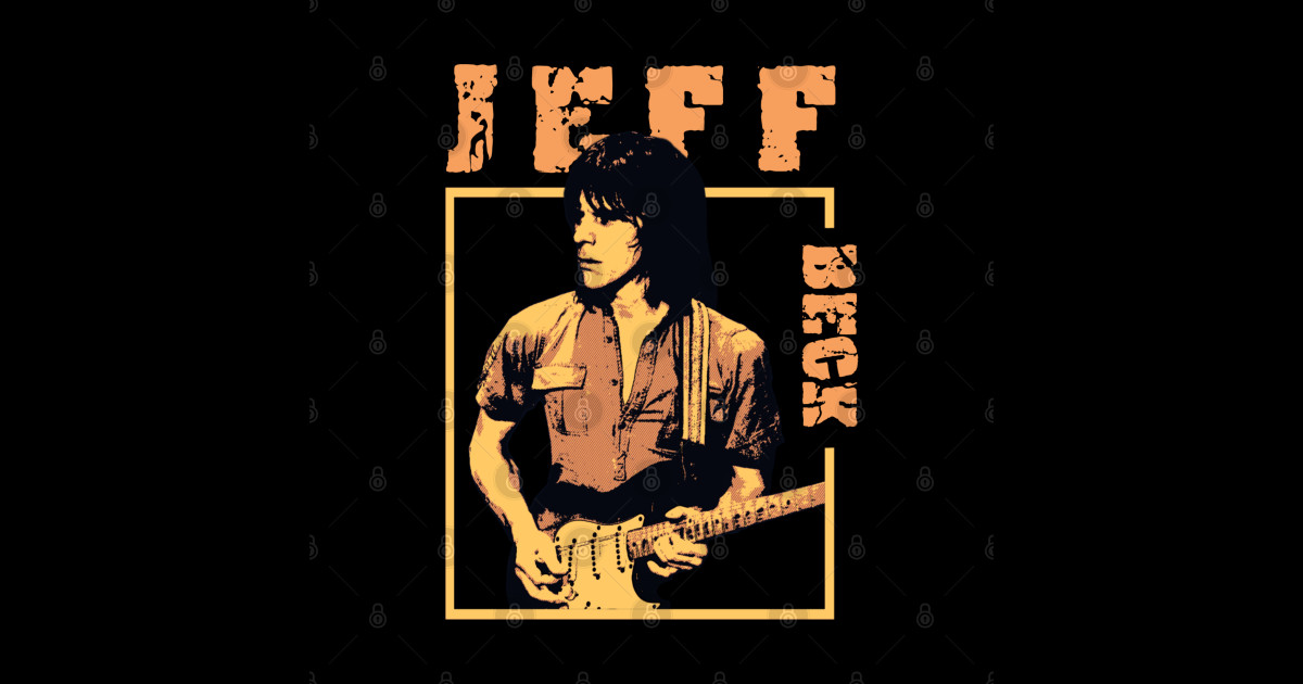Vintage jeff b. - Jeff Beck - Sticker | TeePublic