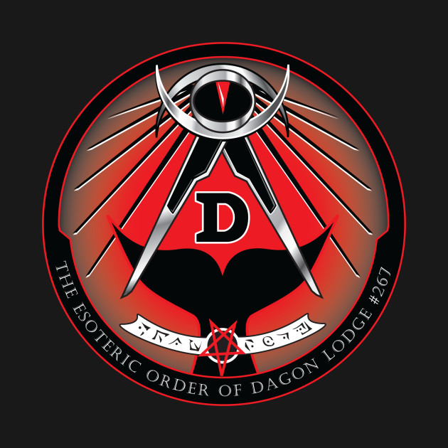 Esoteric Order of Dagon - Lovecraft Symbols - T-Shirt | TeePublic