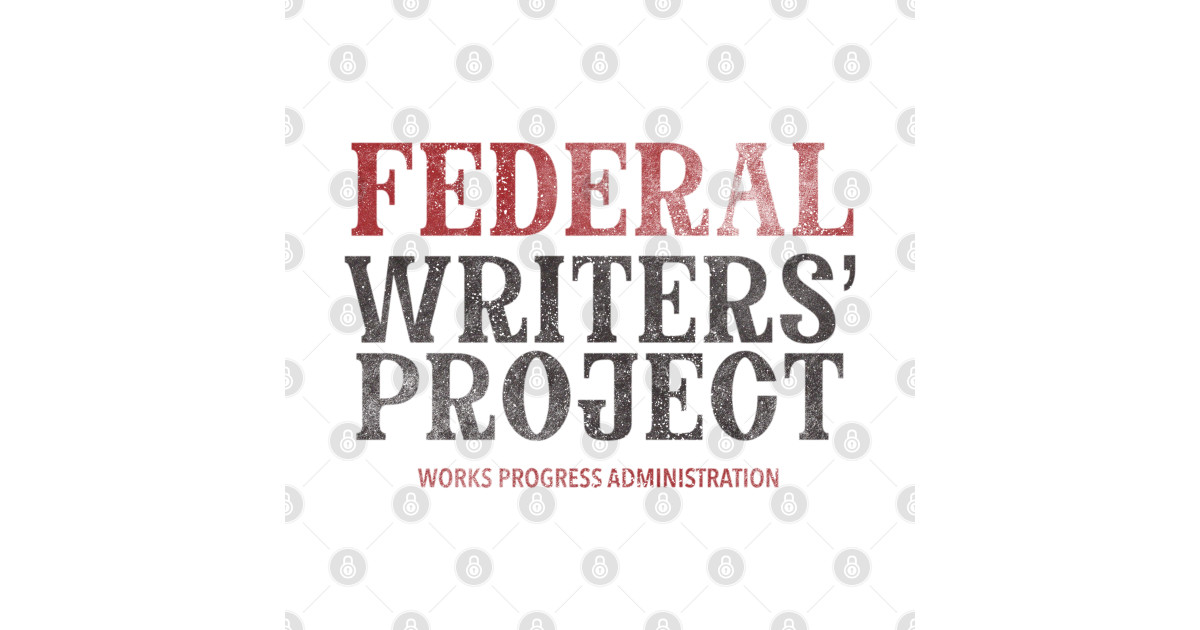 Federal Writers’ Project - Writers - Long Sleeve T-Shirt | TeePublic