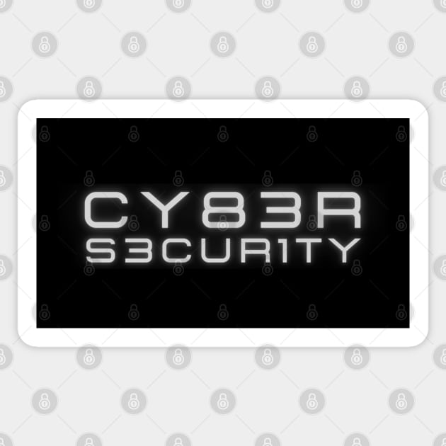 Cybersecurity - Cybersecurity - Sticker | TeePublic
