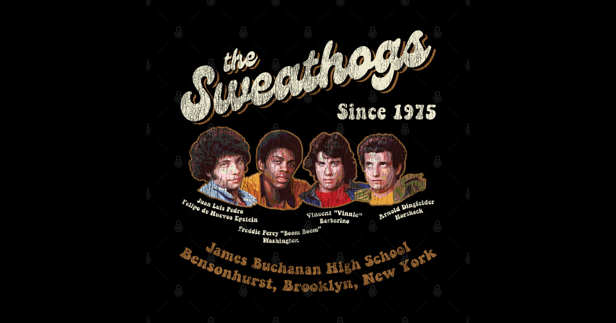 The Sweathogs Retro 1975 Worn Dks - Welcome Back Kotter - Sticker ...