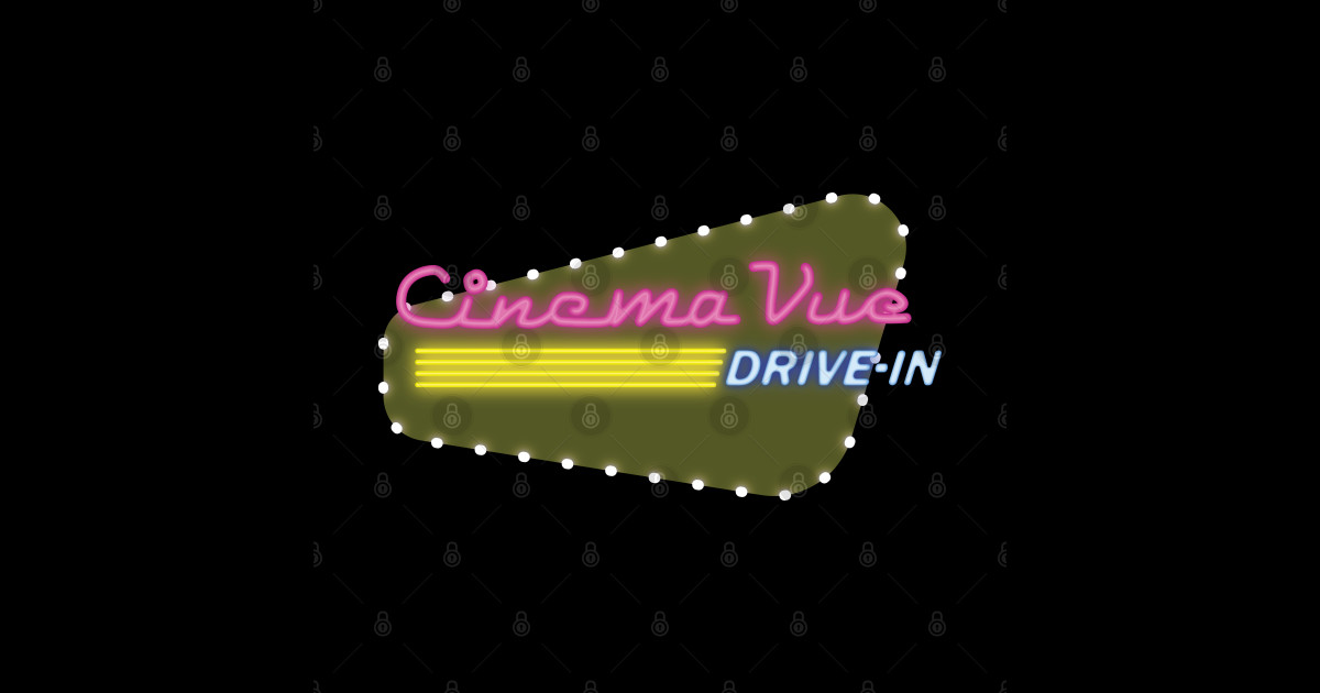 Cinema Vue - Psych - Sticker | TeePublic