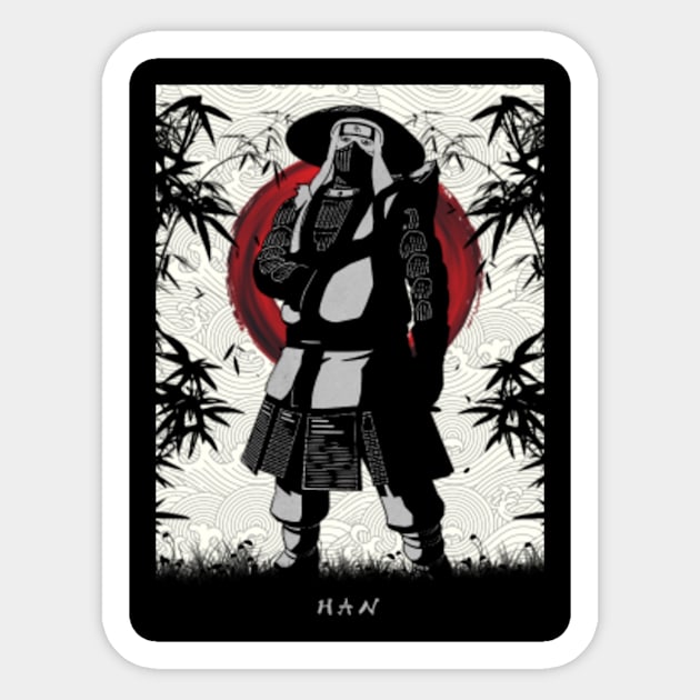 Han Naruto - Han Naruto - Sticker | TeePublic