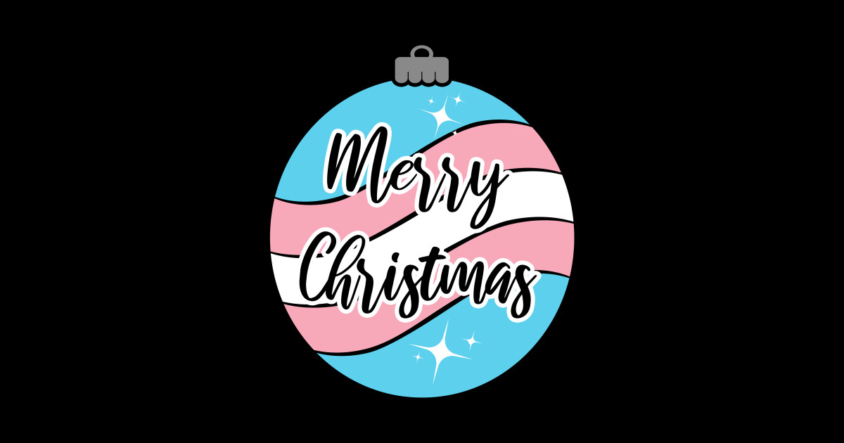 Christmas Ornament in Transgender Pride Flag Colors - Transgender Pride ...