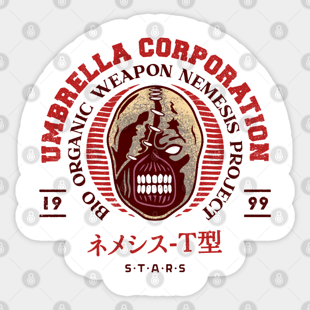 Bio Organic Weapon - Resident Evil - Sticker | TeePublic