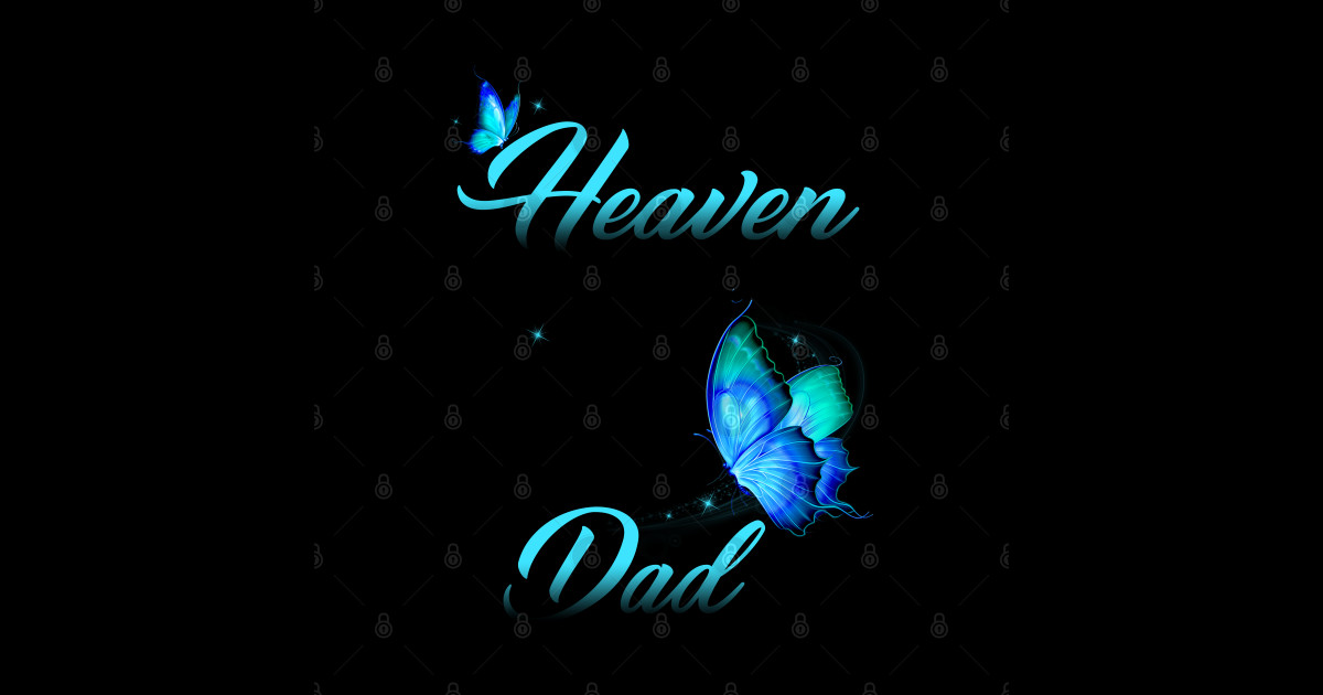 Best Remembrance Family Angel Dad In Heaven Shirt Daughter Son Memorial ...