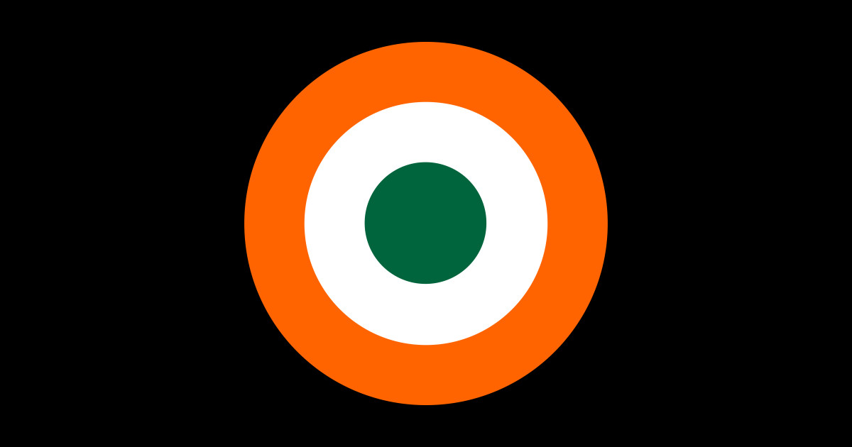 Indian Air Force Roundel - Raf Roundel - Sticker | TeePublic