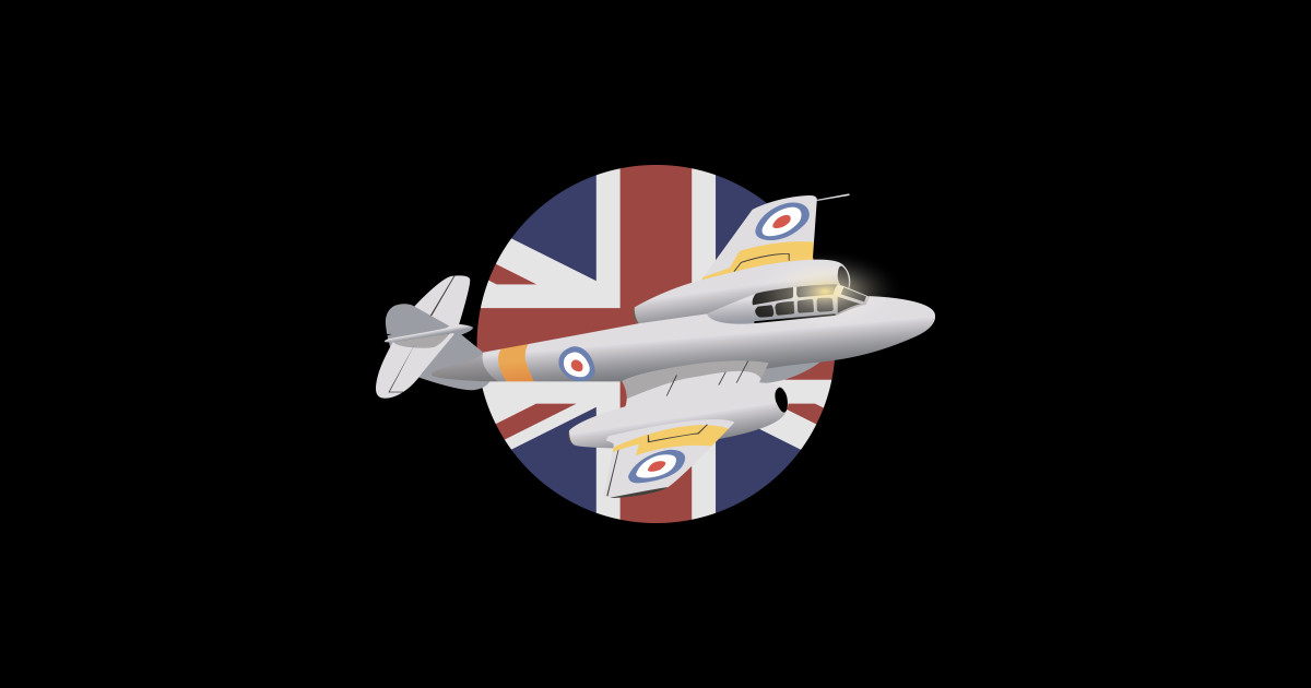 Gloster Meteor British WW2 Jet Fighter - Gloster Meteor - Posters and ...