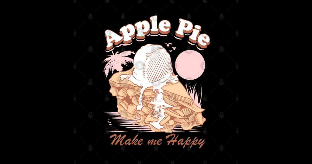 Apple Pie - Apple Pie - Sticker | TeePublic