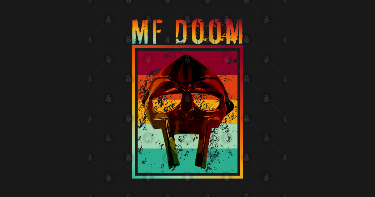 MF Doom | Retro poster - Mf Doom - T-Shirt | TeePublic