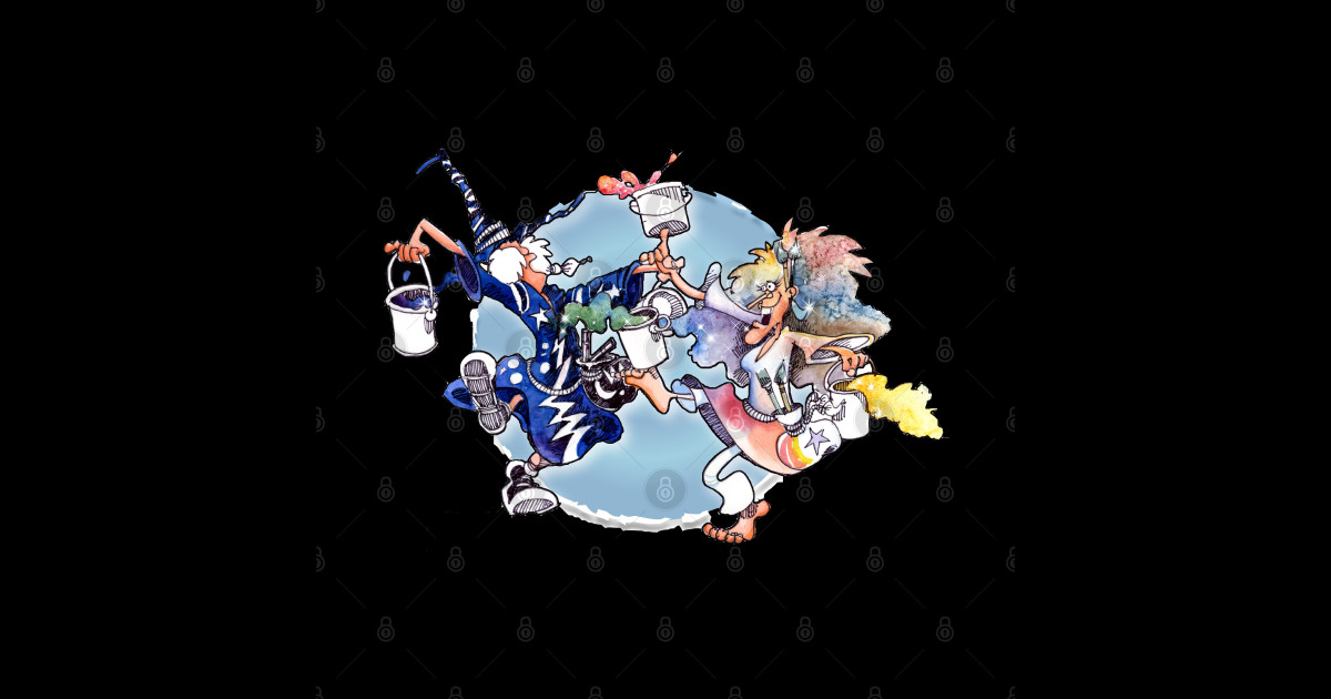 Dance of the Cartoon Wizard and the Color Witch - Wizard And Witch ...
