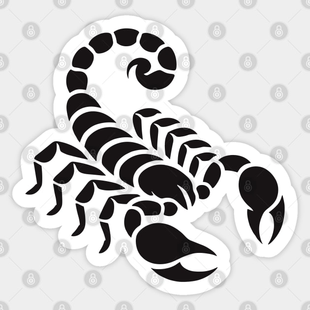 Bold Scorpion Design - Scorpion - Sticker | TeePublic