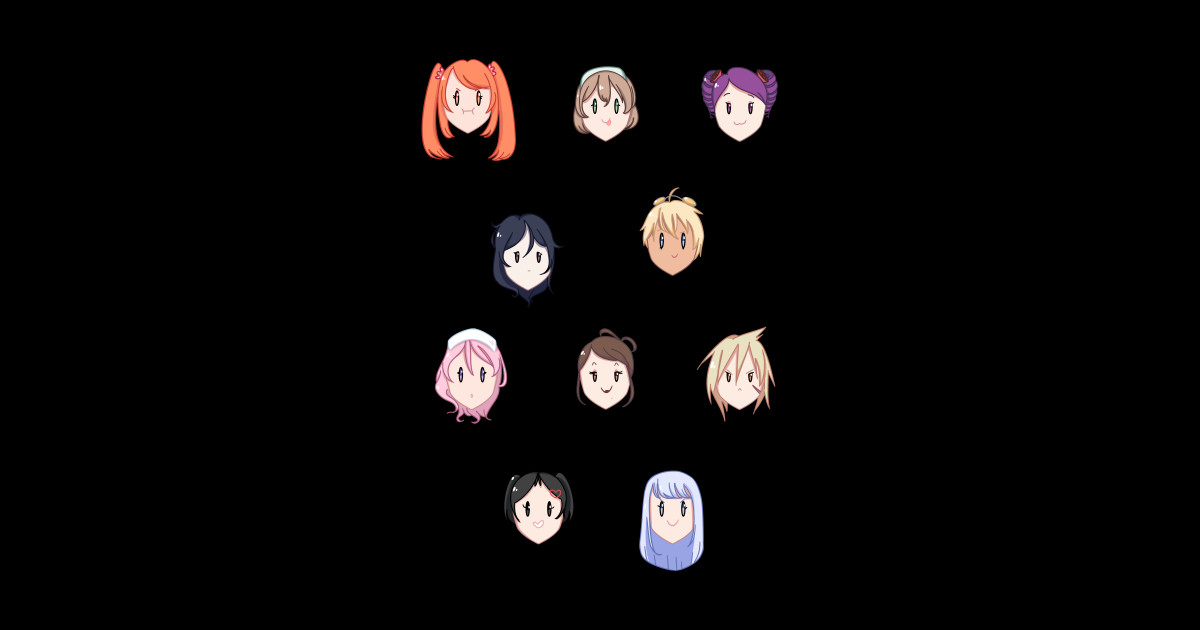 Yandere Simulator Rivals Sticker Set - Yandere Simulator - Sticker ...