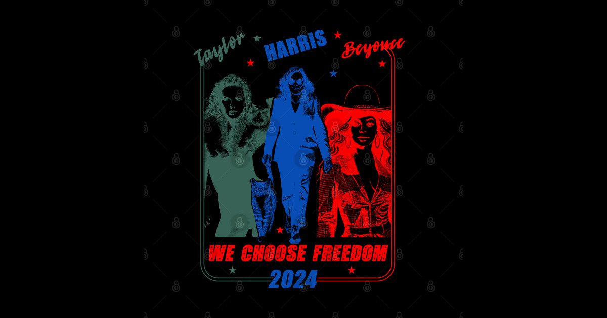 Support Harris For President 2024 - Harris For President 2024 - Sticker ...