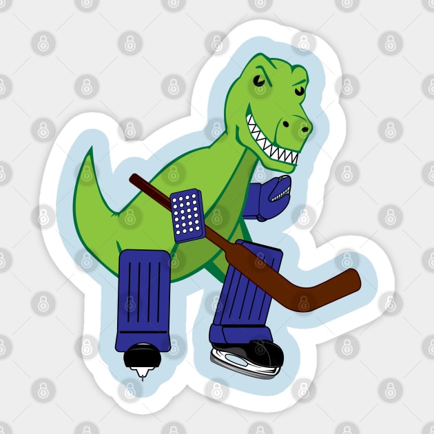 Worst Goalie Ever? - Hockey - Sticker | TeePublic