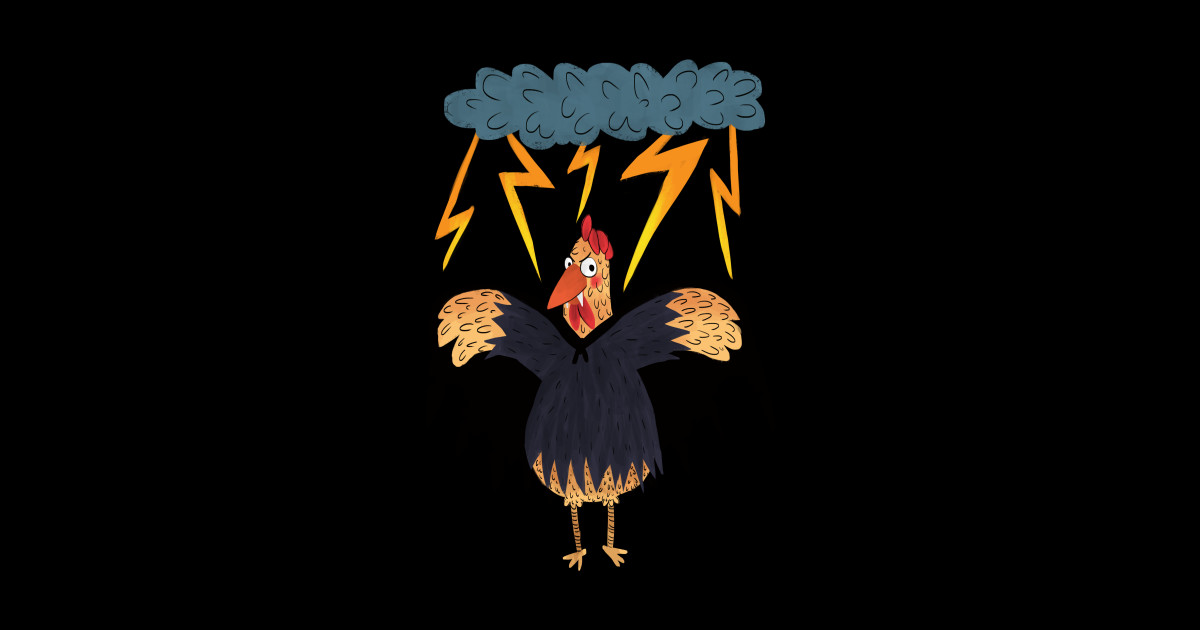Dracula Chicken - Halloween - Sticker | TeePublic