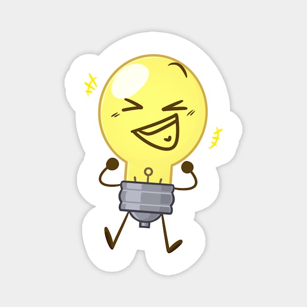 Lightbulb Inanimate Insanity - Inanimate Insanity - Magnet | TeePublic