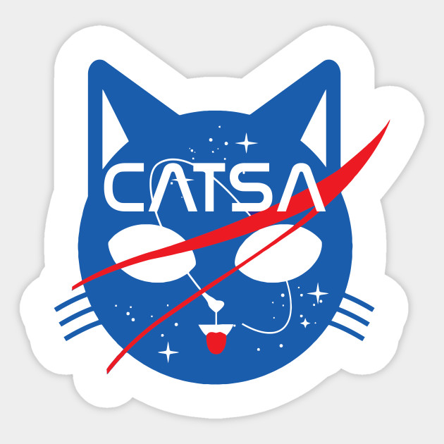 CATSA - Cat - Sticker | TeePublic