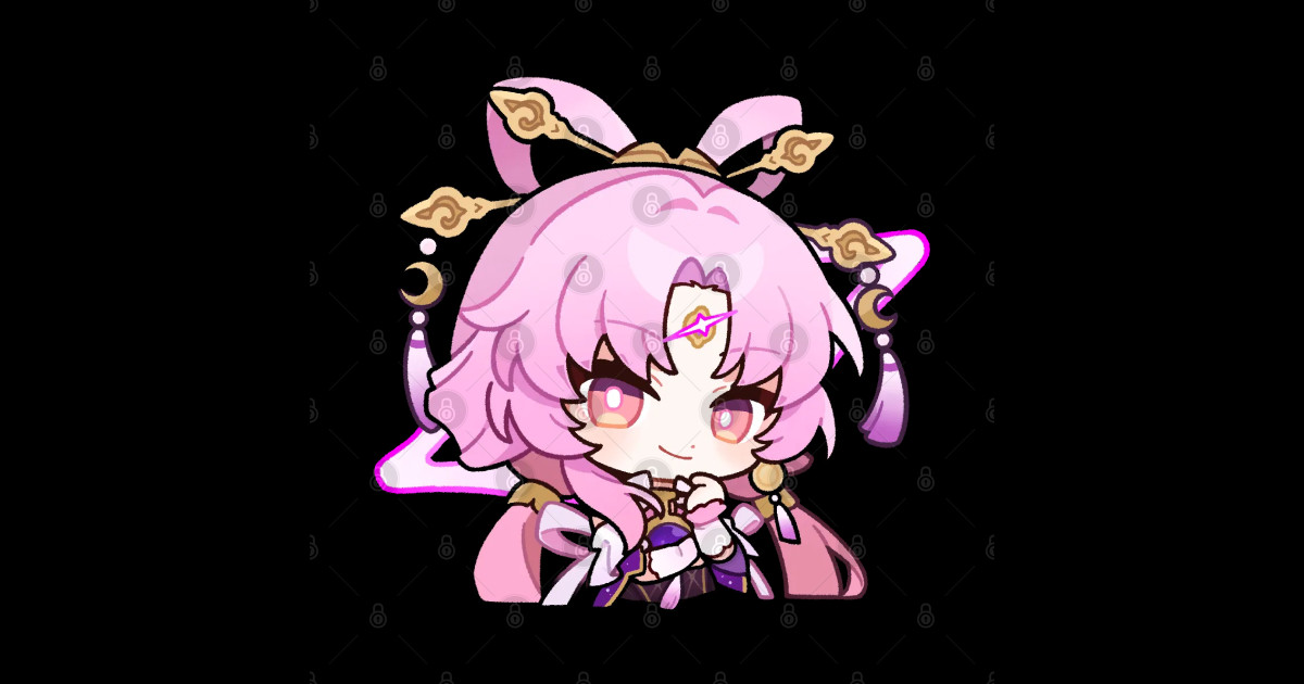 Honkai Star Rail Chibi Fu Xuan 2 - Honkai Star Rail - Sticker | TeePublic